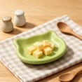 Anti Whisker Fatigue Cat Bowl Wide Shallow Ceramic Food Dish for Wet ...