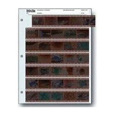 2 Packs Print File 35-7B 100 Storage Sheets for 35mm Film Negatives 7 ...