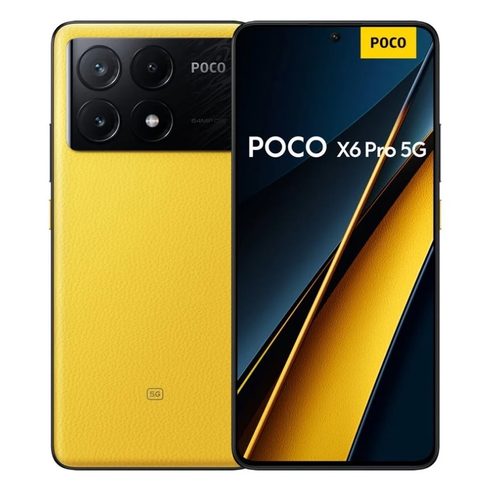 Smartphone Poco X6 Pro 5G 8GB 256GB Amarillo Desbloqueado | Walmart en ...