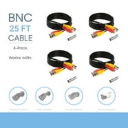 VideoSecu 8x 100ft Feet CCTV DVR BNC RCA Cables Security Camera Video ...