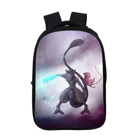 Pokemon Go Backpack Pikachu Anime Kids Bags Big Capacity Travel Bag ...