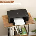 MY Small Filing Cabinet with Lock, Printer Stand with File Storage ...