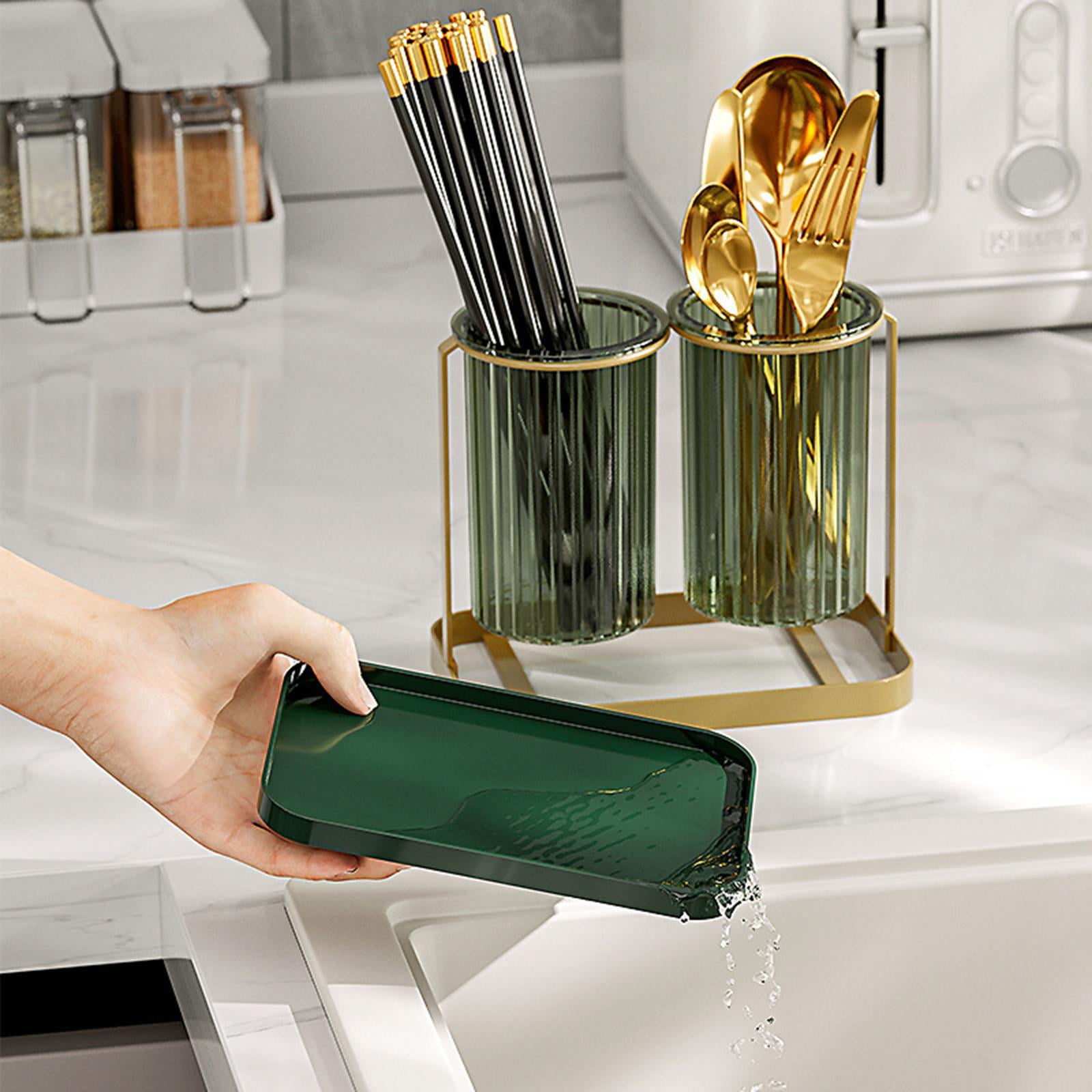 Multifunctional Draining Chopstick Cage Kitchen Countertop Decor ...