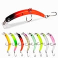 8Pcs Floating Fishing Baits Crankbait Wobbles Topwaters Artificial Hard ...