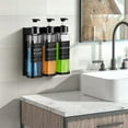 Shampoo and Conditioner Dispenser,Shower Soap Dispenser 3 Chamber No ...