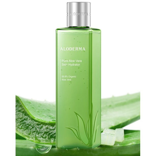Aloderma Pure Organic Aloe Vera Hydrating Toner for Face Made with 99.8 ...