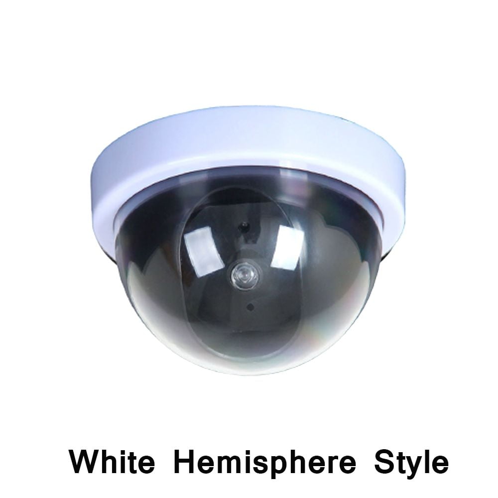 Warning Surveillance Dome Simulation Fake Monitor CCTV Flashing LED ...