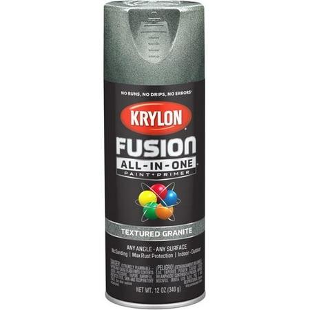 Krylon Diversified Brands 251225 12 oz Red Granite Textured Spray Paint ...