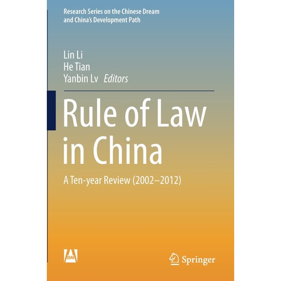 China Insights The Chinese Road of the Rule of Law, (Hardcover ...