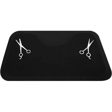 OmySalon 3'x5' Anti-Fatigue Hairdresser Mat, 1/2'' Thick, Square Base ...
