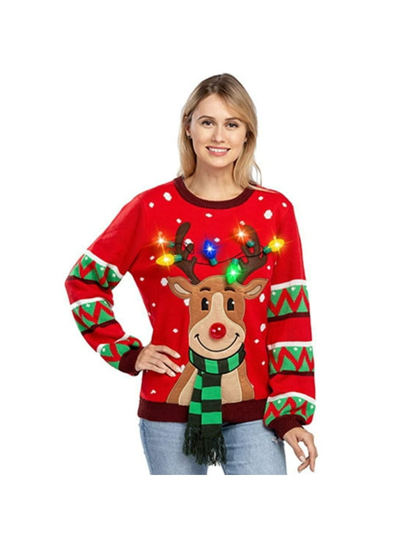 Light Up Christmas Sweaters