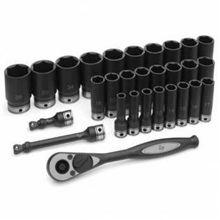 Grey Pneumatic Corp. GY82629MD .50 in. Drive 6 Point Metric Deep Duo ...