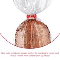 LULULION 100Pcs Lollipop Twisted Tie Polyester for Gift Bags in Bow ...