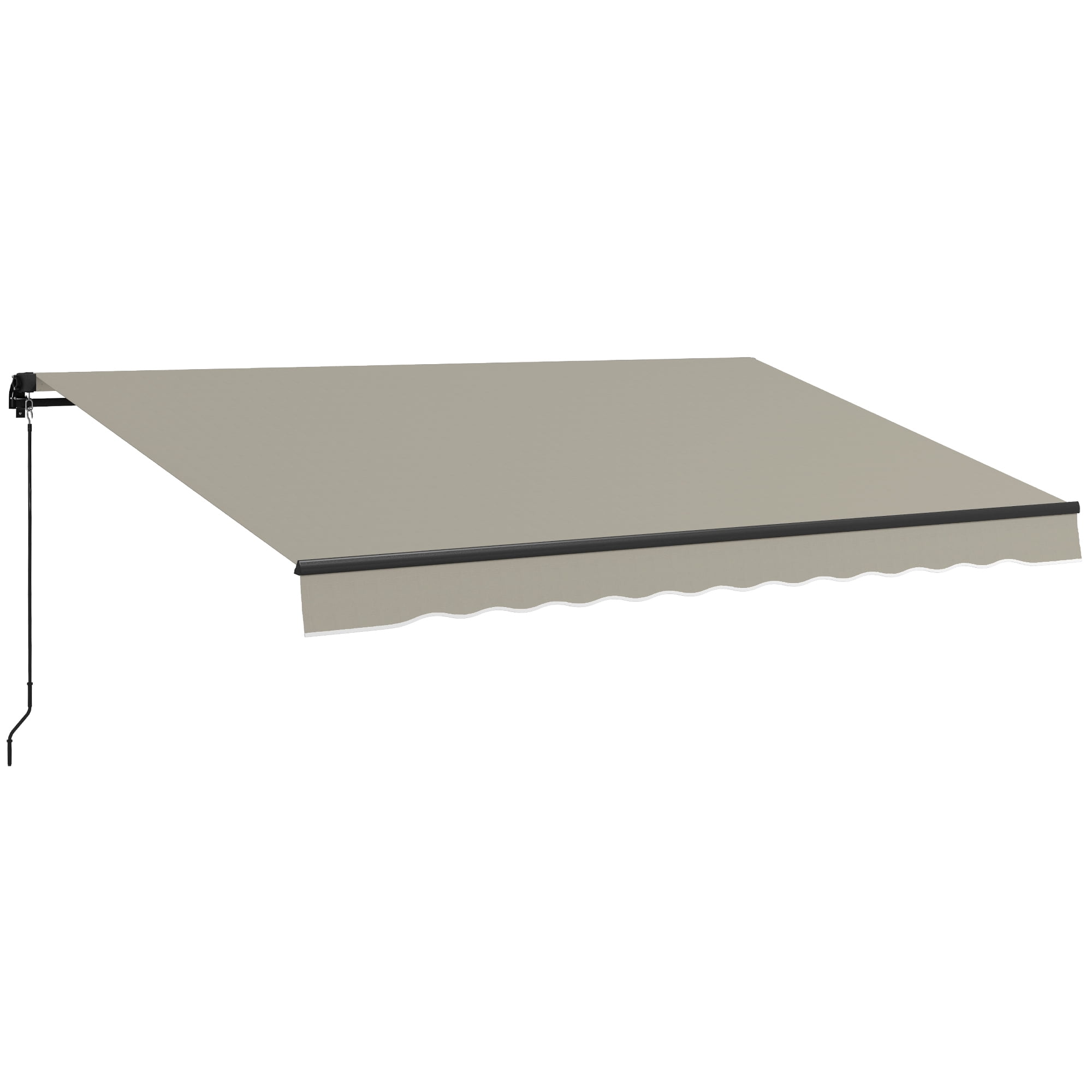 Click here for Outsunny 13 X 10 Patio Retractable Awning Sunshade... prices