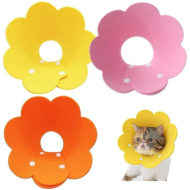 Pet Recovery Collar Pet Protective Collar Soft Dog Cat Protective,3pcs ...