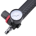 YAHHU 310ML Pneumatic Glass Glue Sealant Cartridge Caulking Gun, 6 Bar ...
