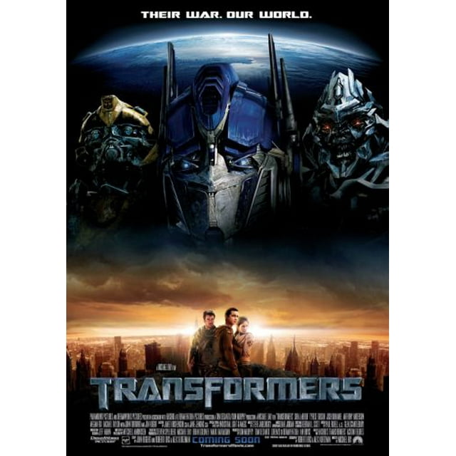Transformers Movie Poster Wall Decor Art Art Poster 24x36 Multi-Color ...