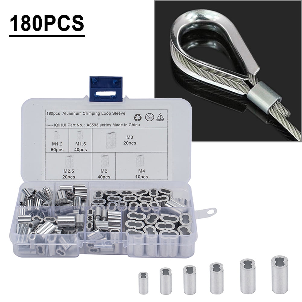 ZSWAL for Wire Rope and Cable Line End Assortment Kit - Walmart.com