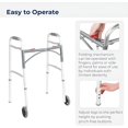 Drive Medical Lightweight Deluxe Folding Walker for Seniors & Handicap ...