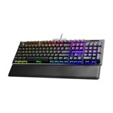 EVGA Z15 RGB Gaming Keyboard, Linear Switch, Hot Swappable Kailh Silver ...
