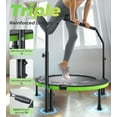 40"/48" Foldable Mini Trampoline, Rebounder Trampoline for Adults, U/T ...