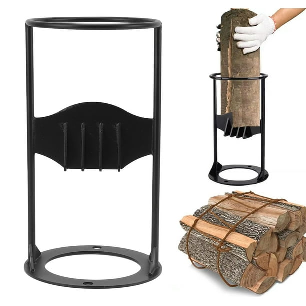 Wood Splitter, Heavy Duty Steel Kindling Splitter Manual Log Splitter ...