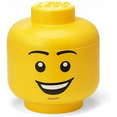 LEGO Stackable Small Storage Head - Happy Boy - Walmart.com