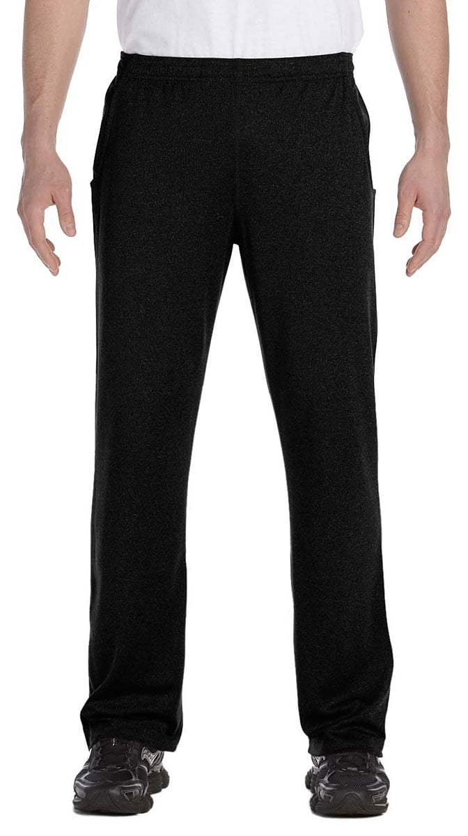 All Sport M5004 for Team 365 Men's Mesh Pant with Pockets - Black ...