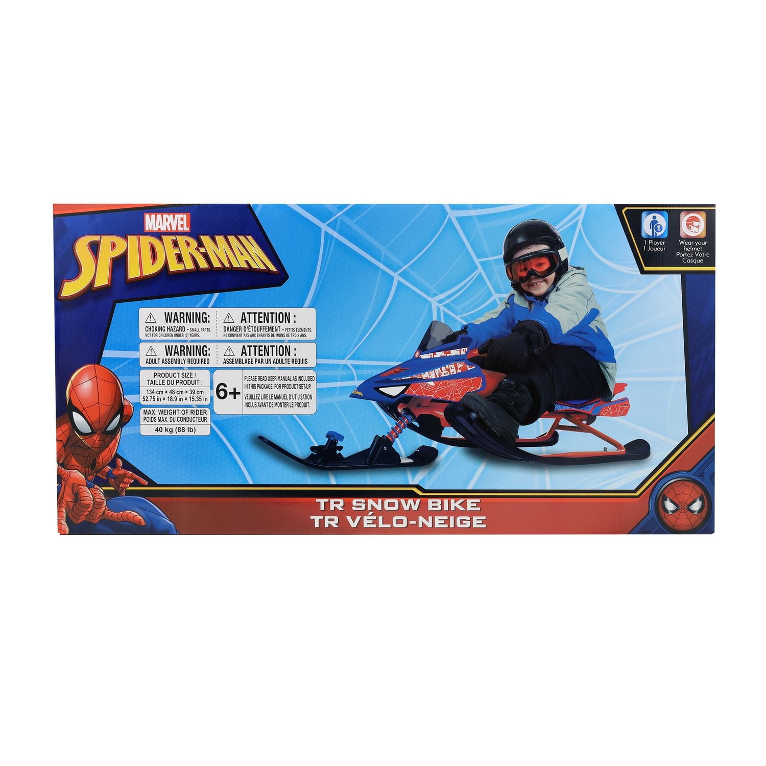 Click here for Spider-Man Spiderman Tr Snow Bike prices