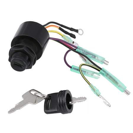 Boat Ignition Key Switch, Ignition Switch With 2 Keys For Outboard ...