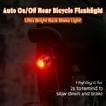 GREENCYCLE Smart Bike Tail Lights, Brake Sensing Bicycle Rear Light ...