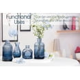 12Pcs Blue Glass Bud Vases Set, Small Vases for Flowers, Perfect for ...