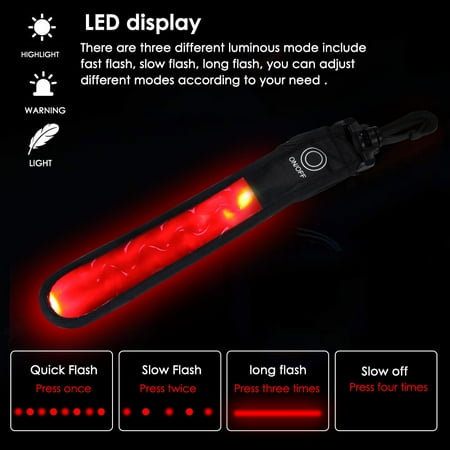 2set ACCEDE LED Light Reflective Belt Strap Night Outdoor Accessories ...