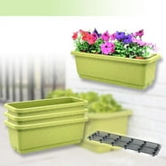 Veranda Resin Wicker Window Box Planter - Walmart.com
