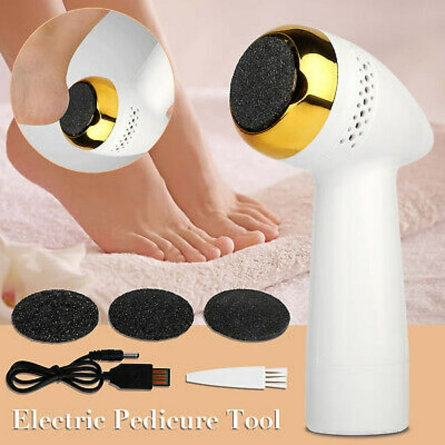 Power Electric Pedicure Foot File Sander Callus Feet Grinder Exfoliator ...