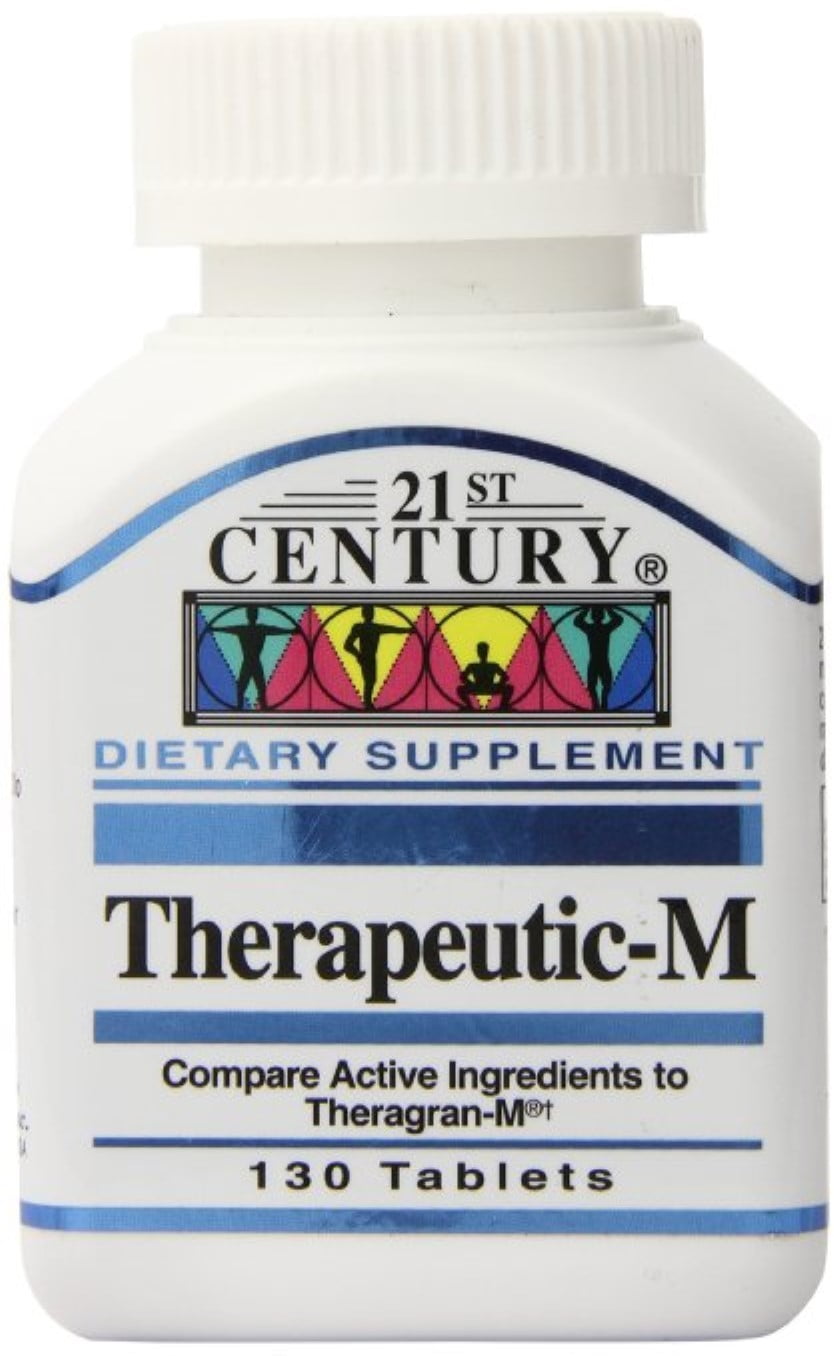 21st Century Therapeutic-M Tablets, 130 Ea (Pack of 4) - Walmart.com