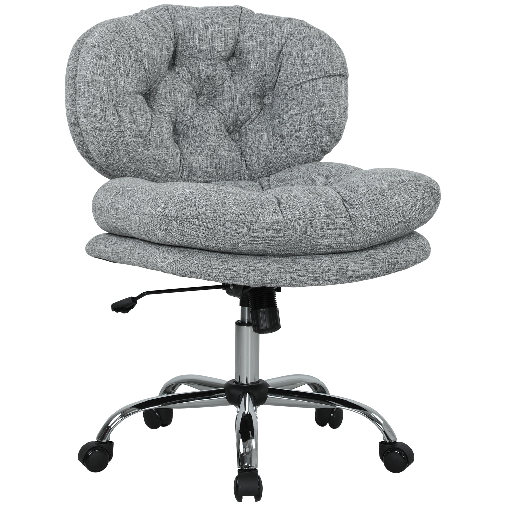 Click here for Homcom Armless Office Chair With Wide Thick Padded... prices