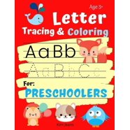 Letter Tracing And Coloring Book : Letter Tracing and Coloring Book for ...