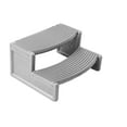 Confer Plastics HS2-G Resin Multi Purpose Spa Hot Tub Handi-Step RV Steps | Gray - Walmart.com