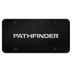 Nissan Pathfinder Laser Etched Logo License Plate (Black) - Walmart.com