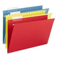 Smead TUFFÃ‚Â® Hanging File Folder with Easy SlideÃ¢â€žÂ¢ Tab, 1/3-Cut ...