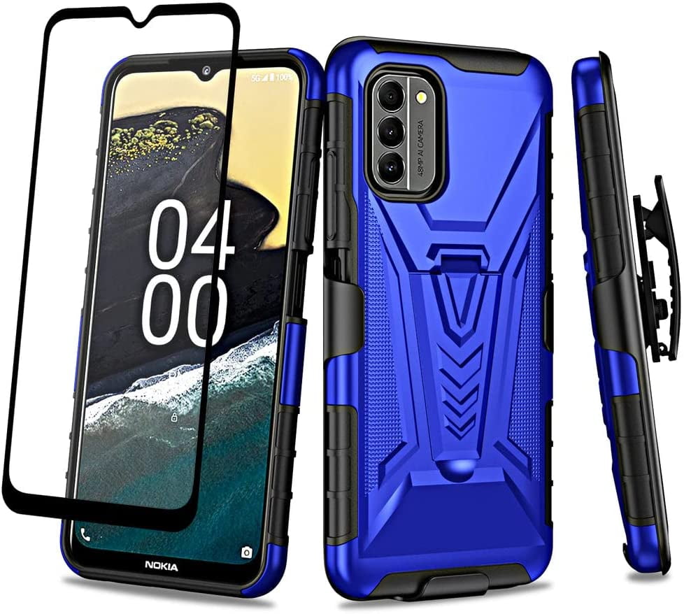 Compatible for Nokia G400 5G Case with Holster Belt Clip Hybrid ...