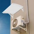 Durable Galvanized Steel Air Conditioner Cover, Weather-Resistant, UV ...