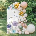 Arch Backdrop 5 Ft, Colorful Hydrangea Spandex Stretch Fitted Arch ...