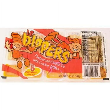 J.R. Dippers Cheese Dip & Bread Sticks Snacks (12 Packs) - Walmart.com