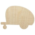Charming Little Camper Camping Outdoor Life Wood Shape Unfinished Piece ...