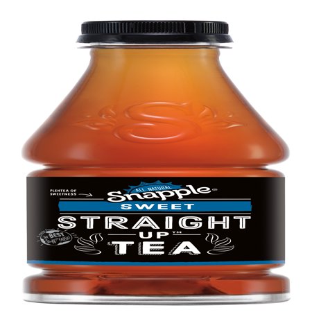 Snapple Straight Up Tea Sweet, 18.5 fl oz - Walmart.com
