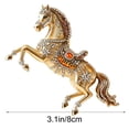 CuiLiyq Acrylic Horse Pendant, 3.15" Car Rearview Mirror Charm, Window ...