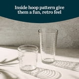Libbey Hoops 16-Piece Drinking Glassware Set - Tumbler and Rocks ...