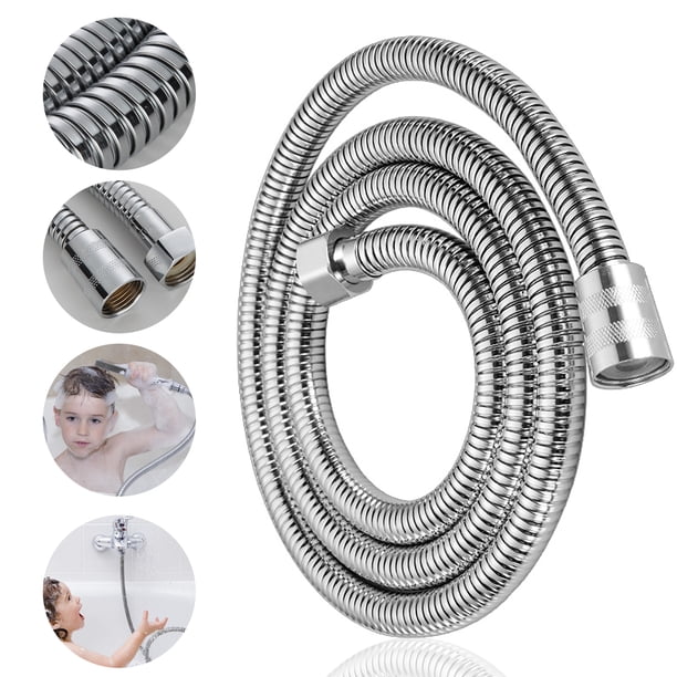 HQZY 10ft Shower Hose Extension Shower Hose For Hand Held Shower Extra ...